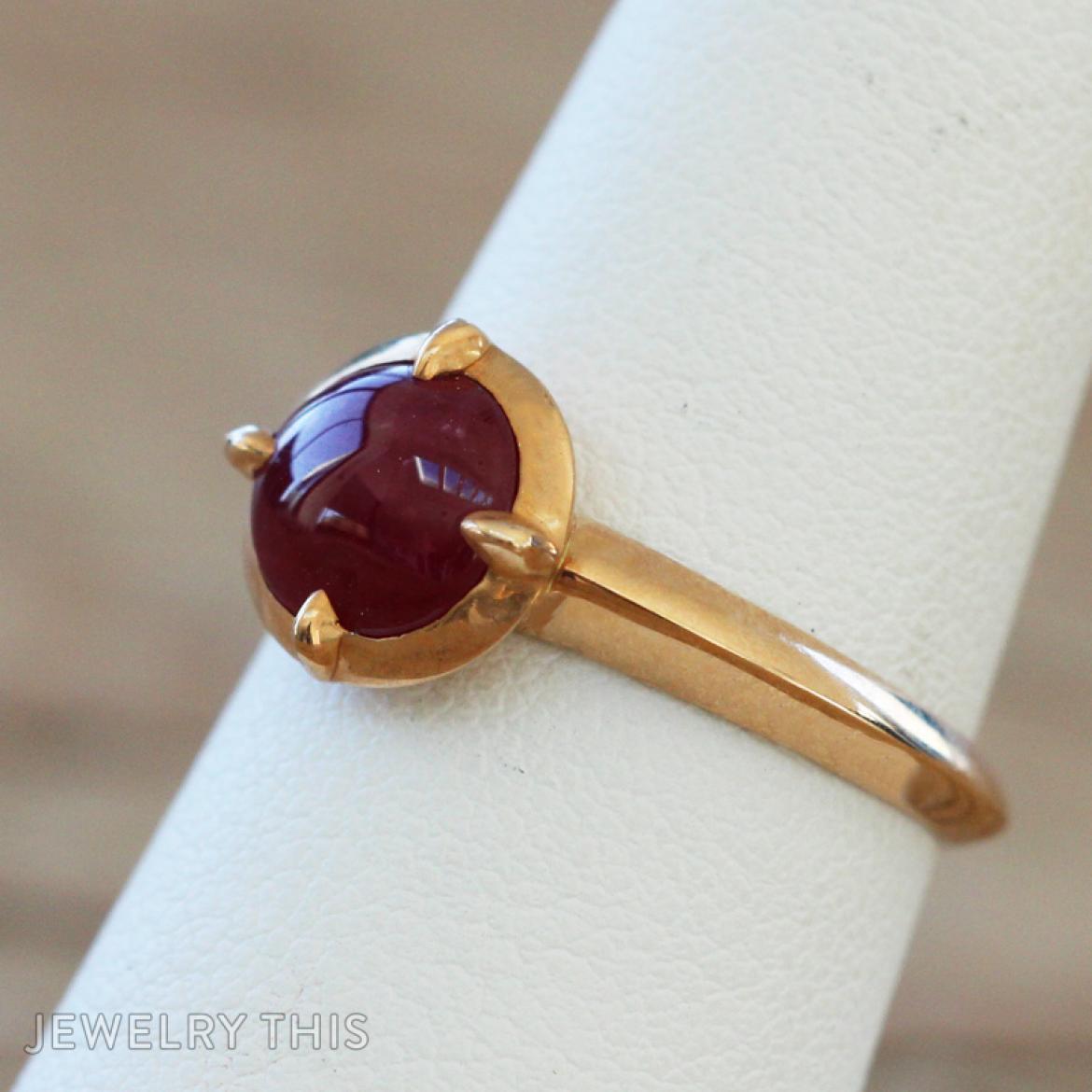 Ruby Rose Ring » JewelryThis - Custom Jewelry