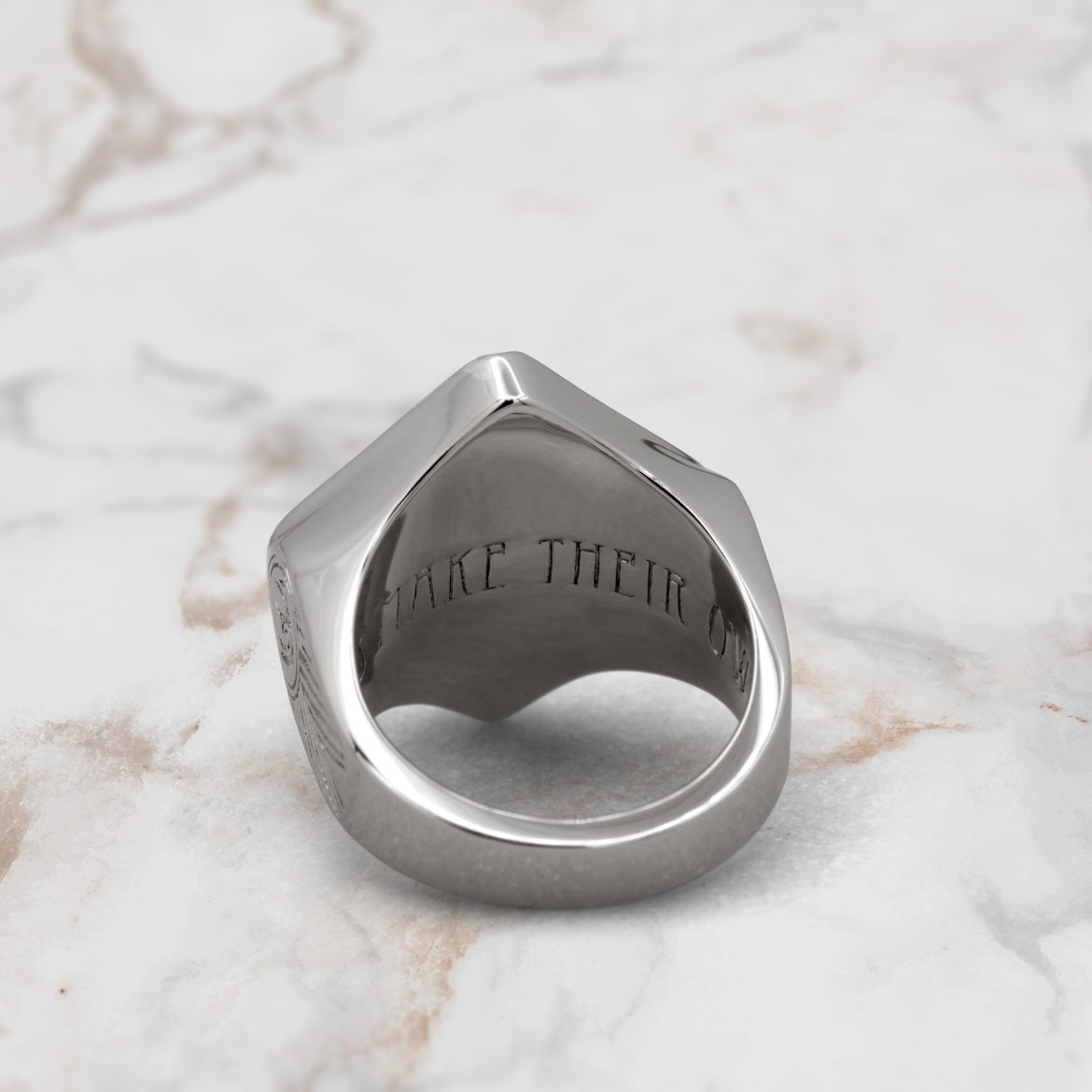Sterling Video Game Ring » JewelryThis - Custom Jewelry