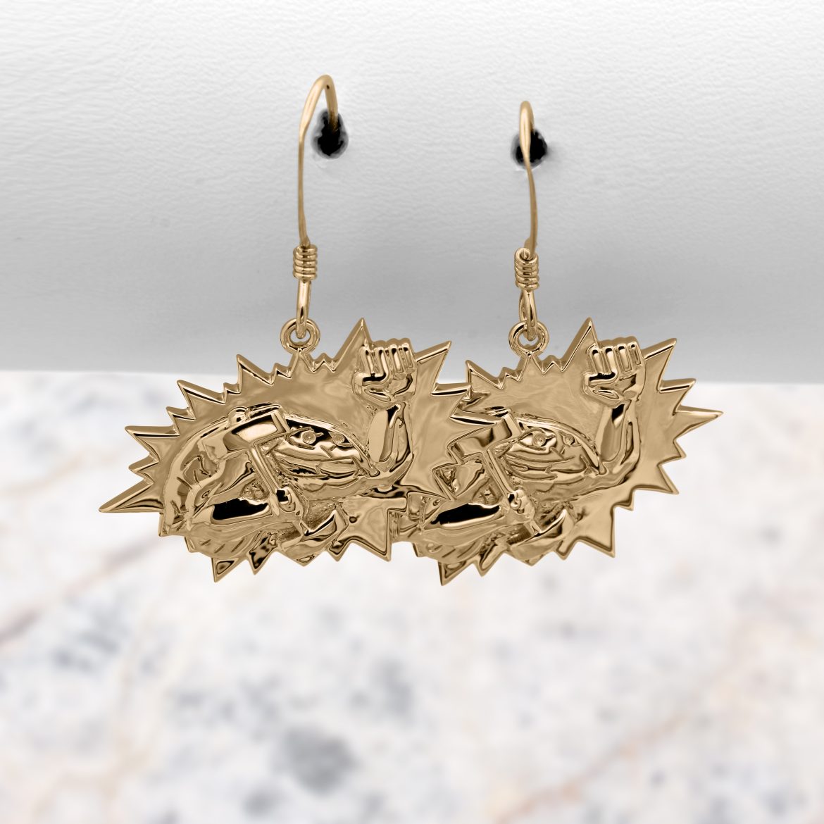Brain Flex Earrings » JewelryThis - Custom Jewelry