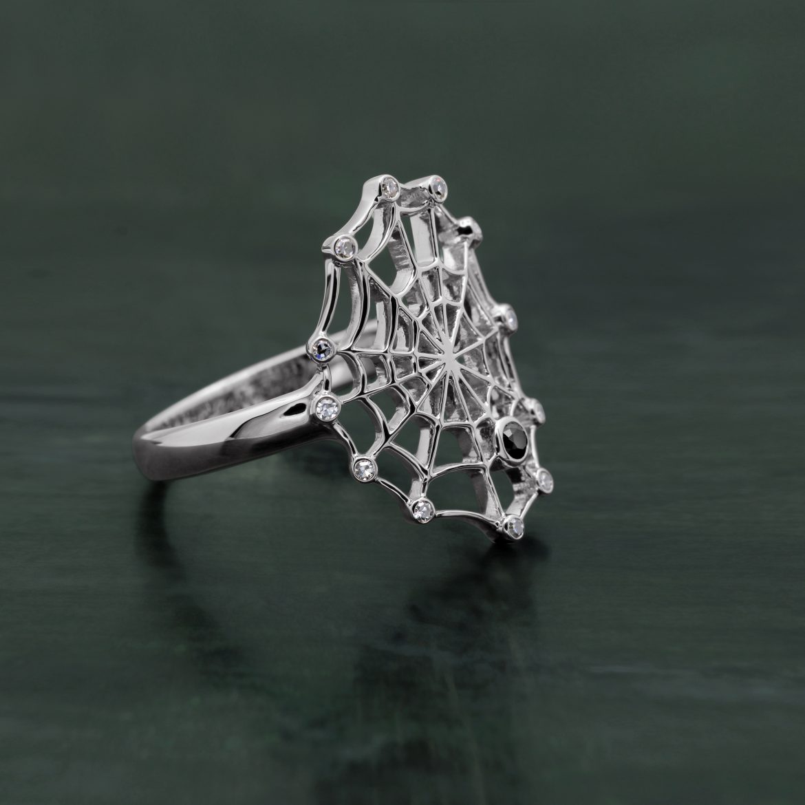 Spider Web Ring » JewelryThis - Custom Jewelry