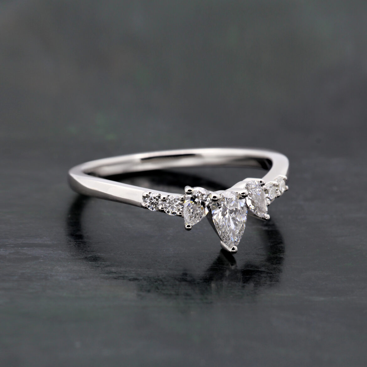 Complimentary Diamond Band » JewelryThis - Custom Jewelry