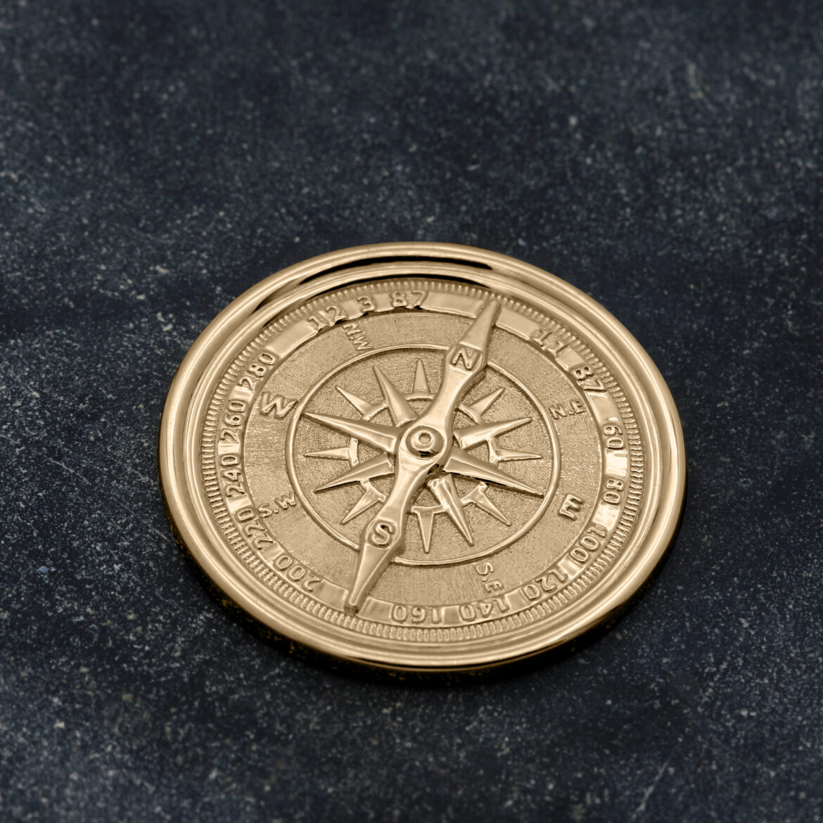 Compass Coin » JewelryThis - Custom Jewelry