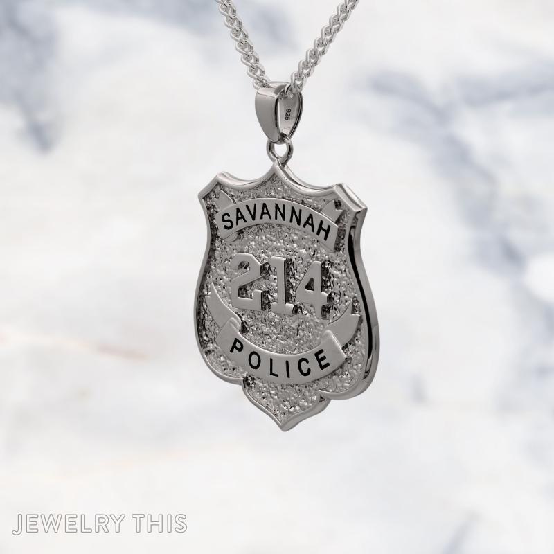 Police Badge » JewelryThis - Custom Jewelry