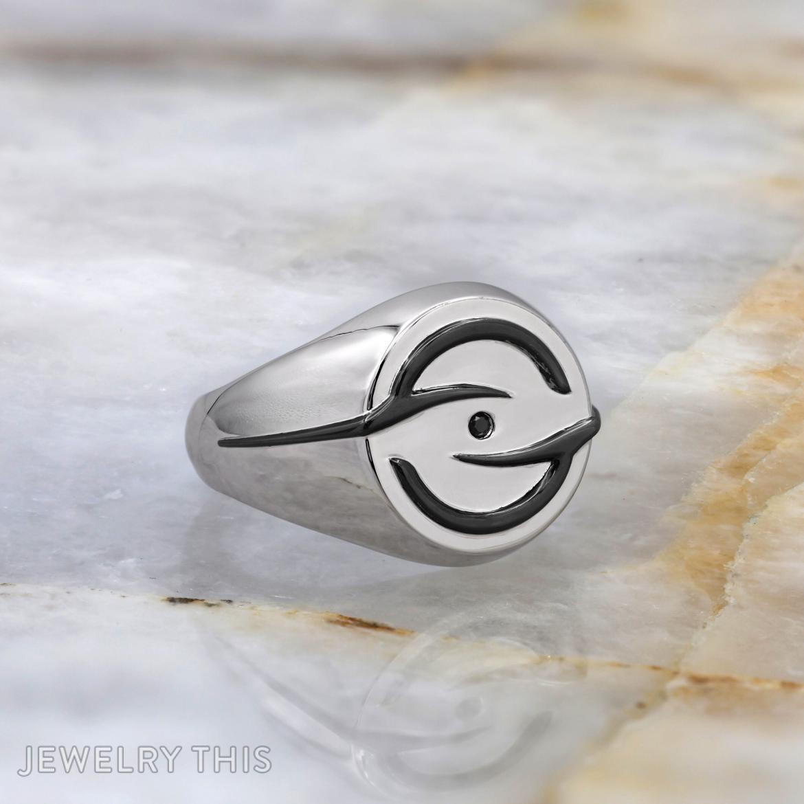 Singularity Signet Ring » JewelryThis - Custom Jewelry